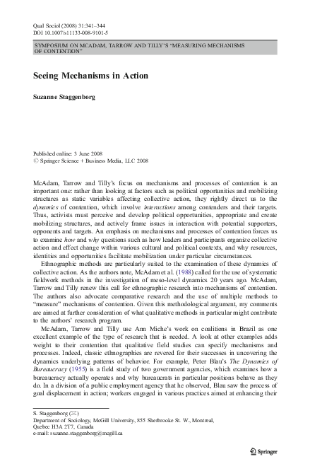 (PDF) Seeing Mechanisms in Action