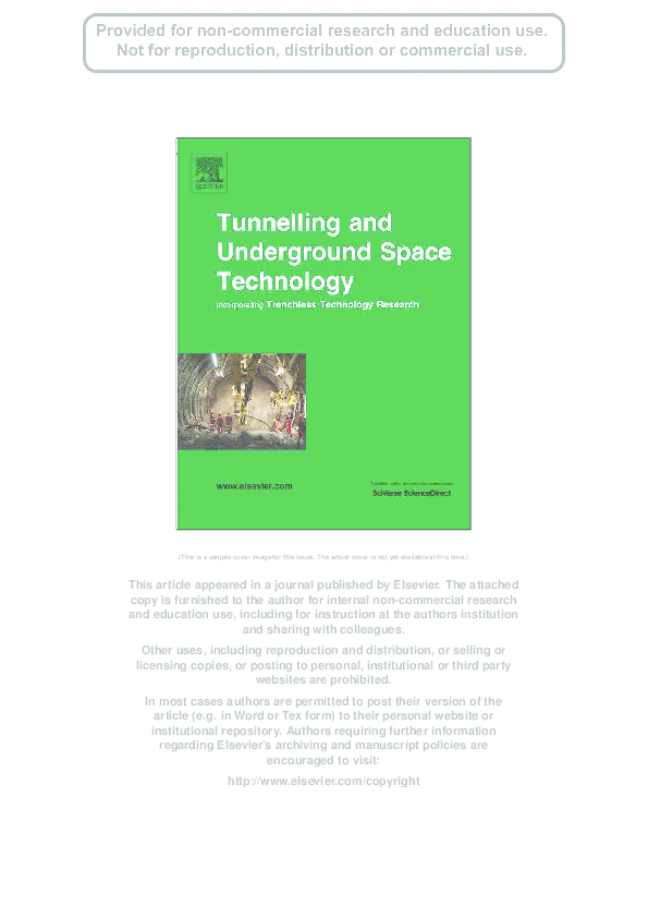 (PDF) Back analysis of geomechanical parameters in underground works using an Evolution Strategy ...