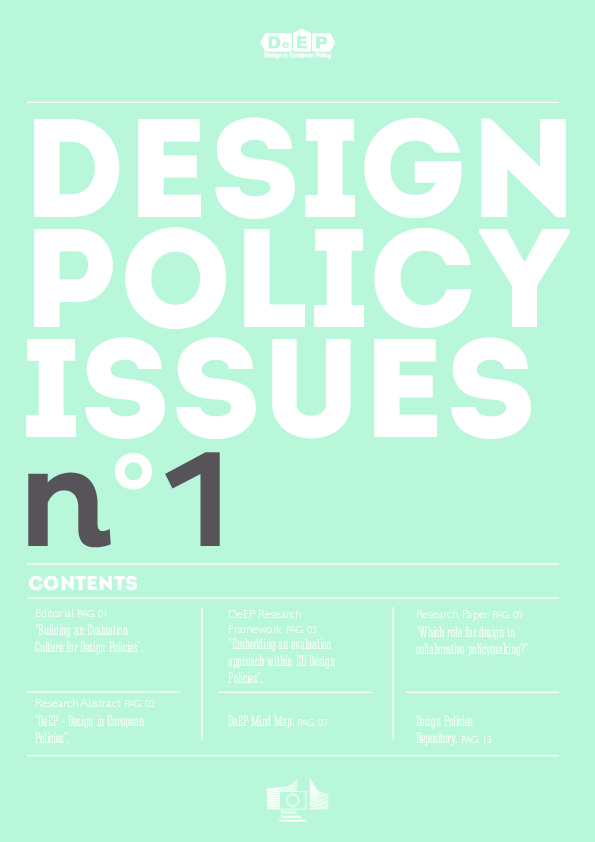 (PDF) Design Policy Issues #1_Building an Evaluation Culture for Design ...