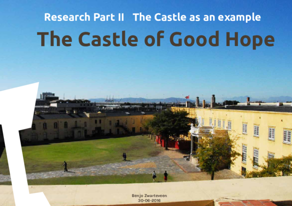 (PDF) The Castle of Good Hope Research Part II The Castle as an example