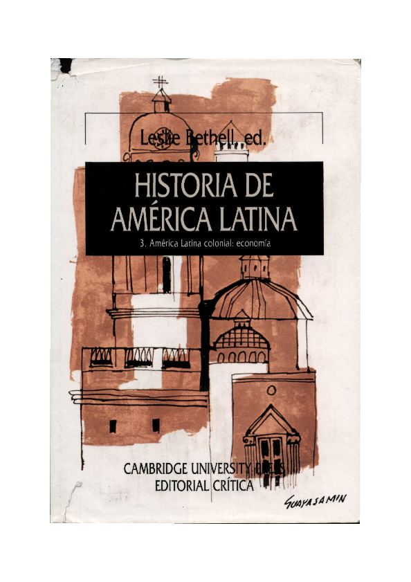 (PDF) Historia de América Latina * Tomo III [Leslie Bethell]
