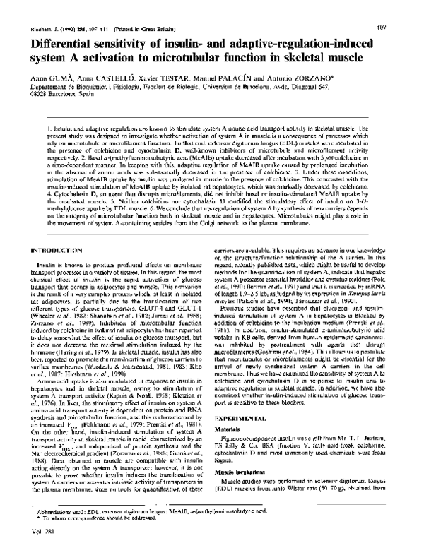 (PDF) Differential sensitivity of insulin- and adaptive-regulation ...