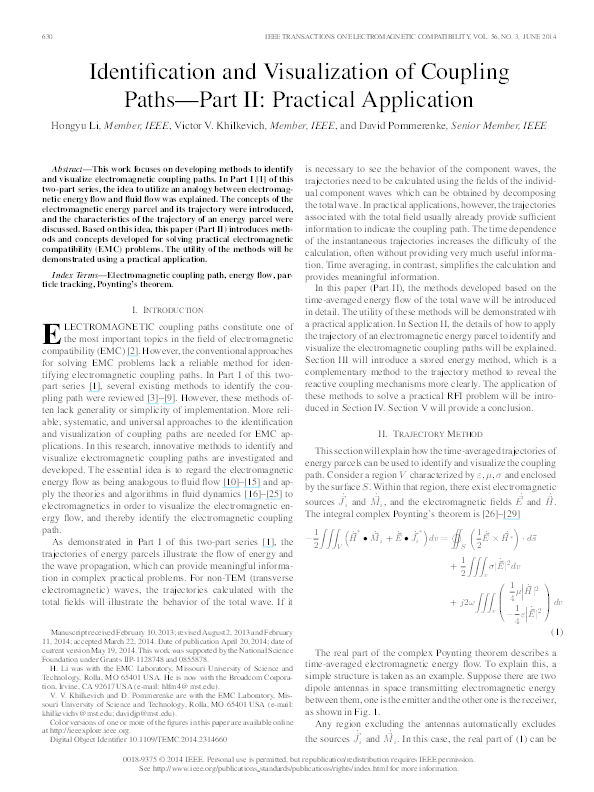 (PDF) Identification and Visualization of Coupling Paths---Part I ...