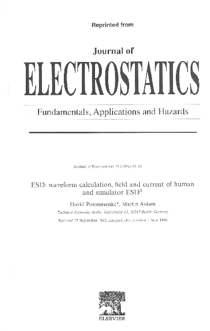 (PDF) ESD: waveform calculation, field and current of human and ...