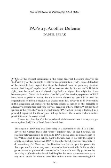 (PDF) PAPistry: Another Defense