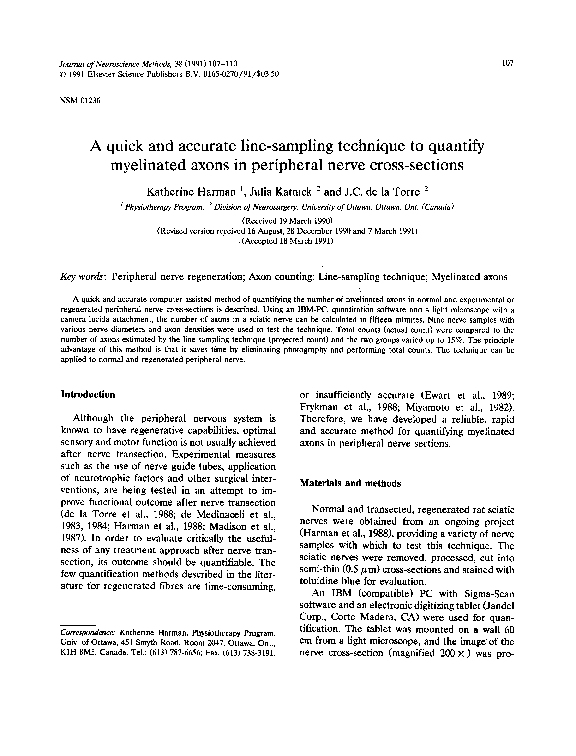 (PDF) A quick and accurate line-sampling technique to quantify ...