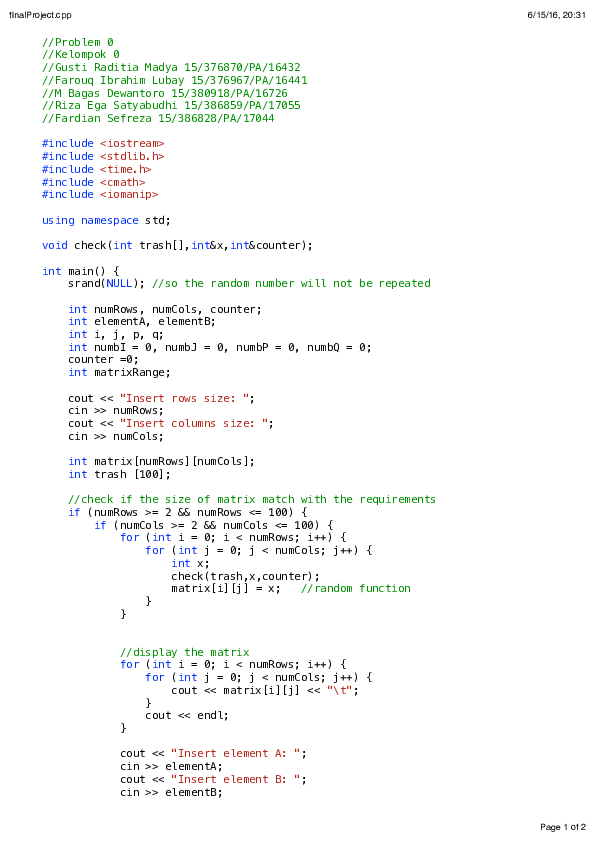 (PDF) Final Project Algorithm & Data Structures I