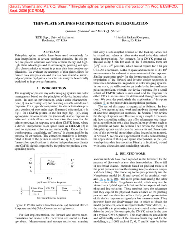 (PDF) Thin-plate splines for printer data interpolation | Gaurav Sharma - Academia.edu