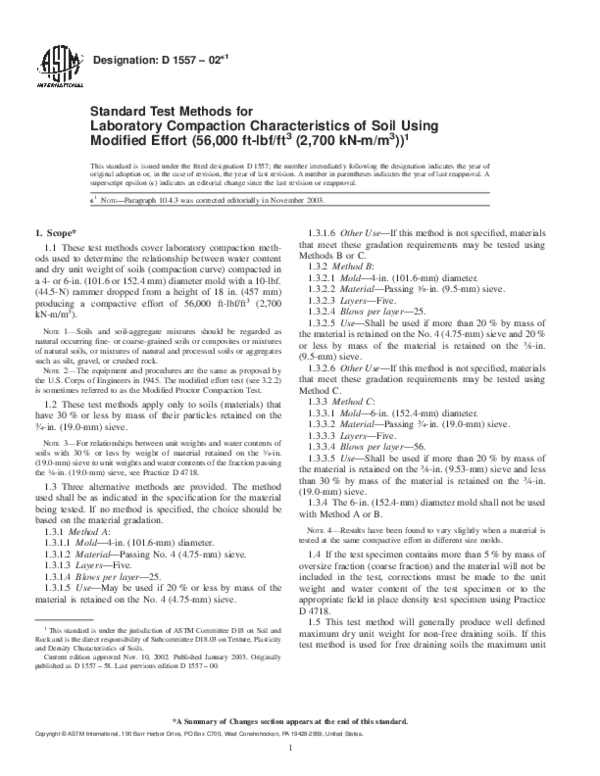 (PDF) Designation: D 1557 – 02 Standard Test Methods for