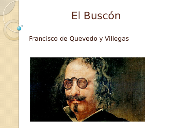(PPT) El Buscón