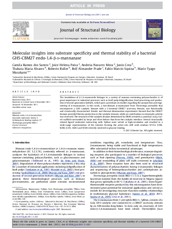 (PDF) Molecular insights into substrate specificity of prostate ...