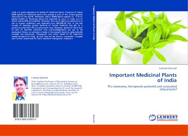 (PDF) Important Medicinal Plants of India
