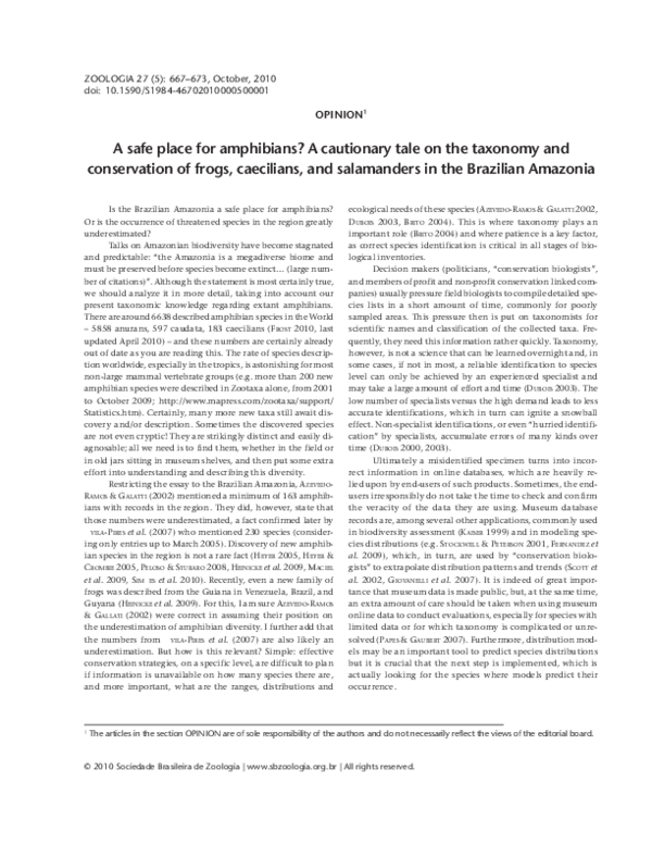 (PDF) Protected areas network and conservation efforts concerning ...