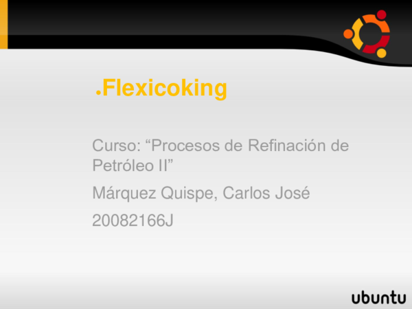 (PDF) Flexicoking