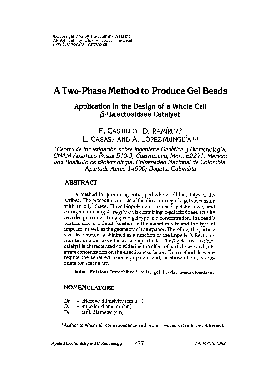 (PDF) A two-phase method to produce gel beads