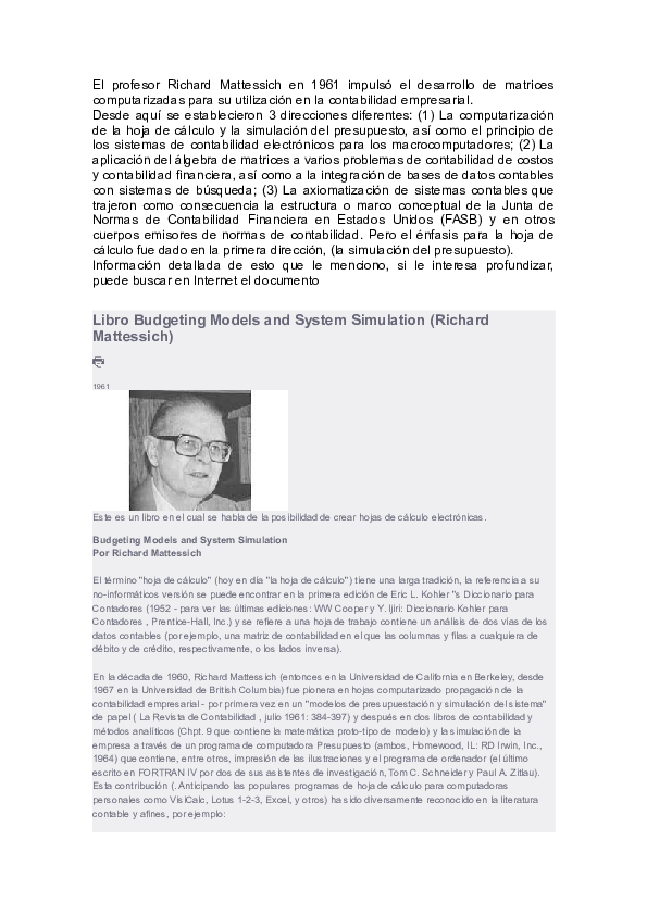 (DOC) Hoja de calculo