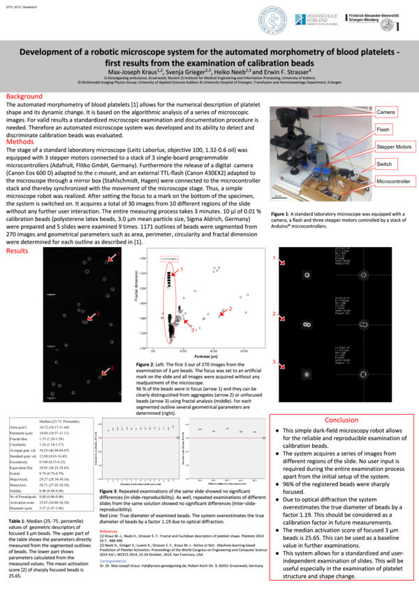 (PDF) Development of a robotic microscope system for the automated morphometry of blood ...