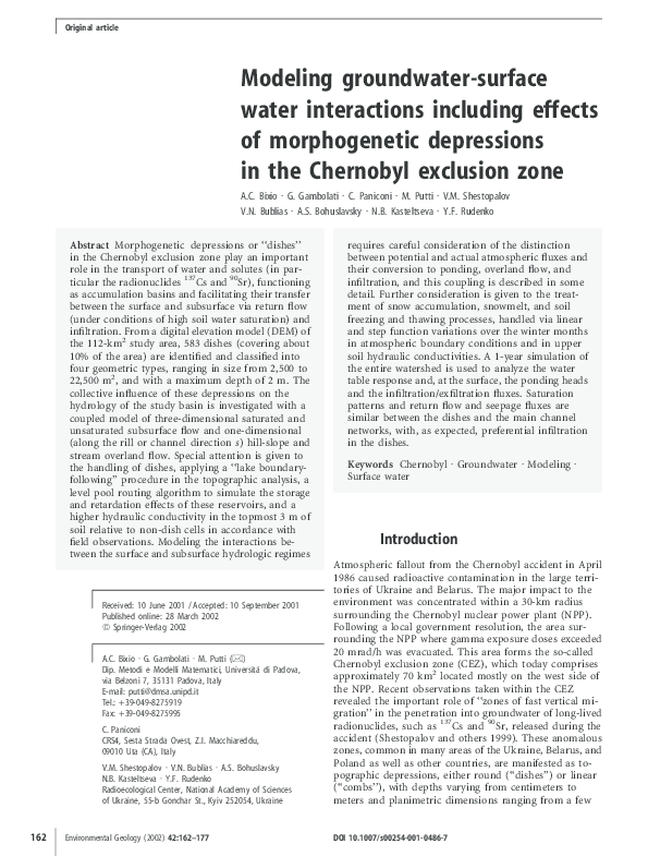 (PDF) Modeling groundwater-surface water interaction by coupling MODFLOW with WetSpa