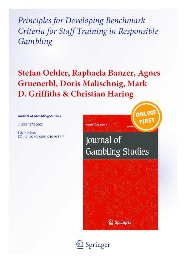 (PDF) Oehler, S., Banzer, R., Gruenerbl, A., Malischnig, D., Griffiths ...
