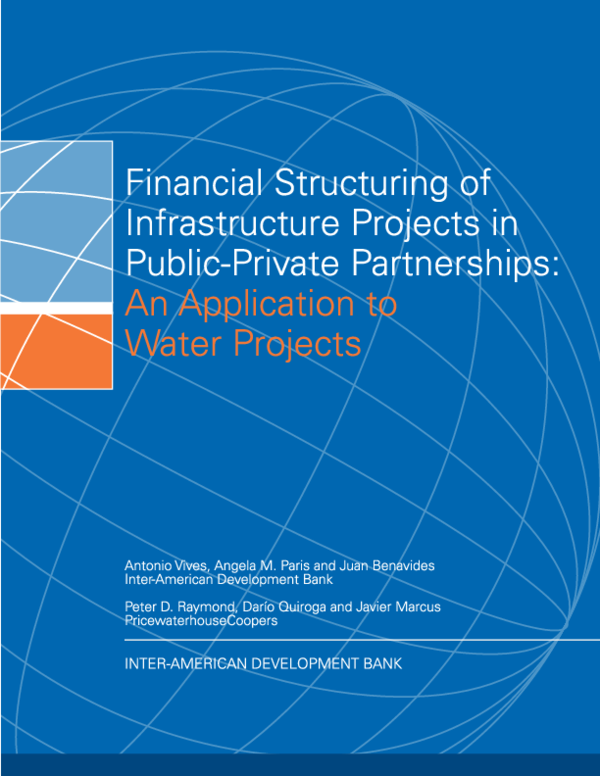 (PDF) Financial Structuring of Infrastructure Projects in Public ...