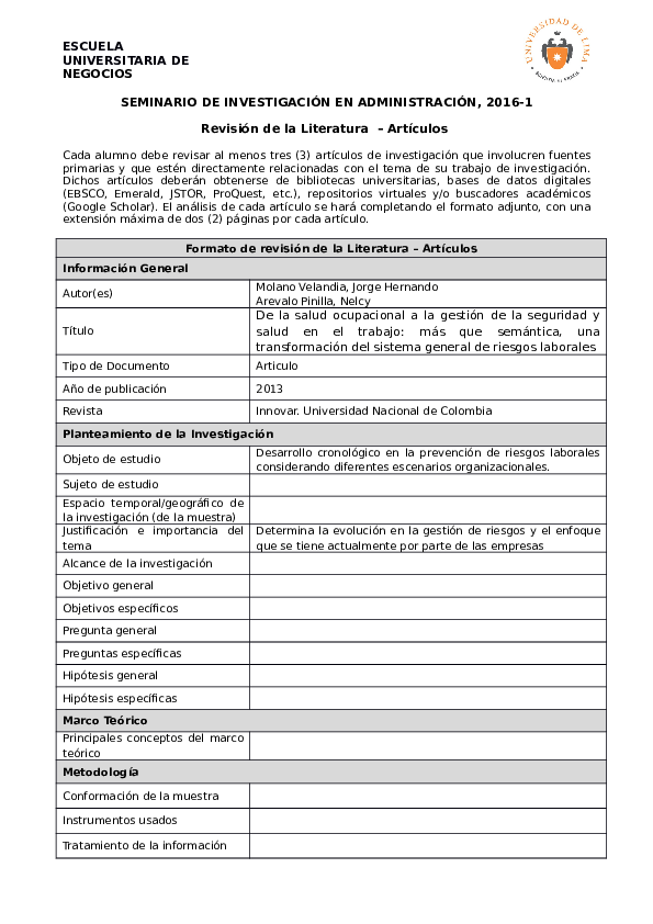 (DOC) Formato para artículos
