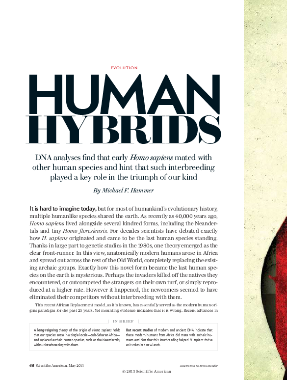 (PDF) Human Hybrids_2013