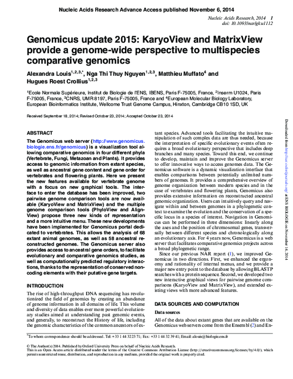 (PDF) WGDI: A user-friendly toolkit for evolutionary analyses of whole ...