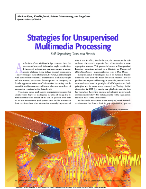 (PDF) Strategies for unsupervised multimedia processing