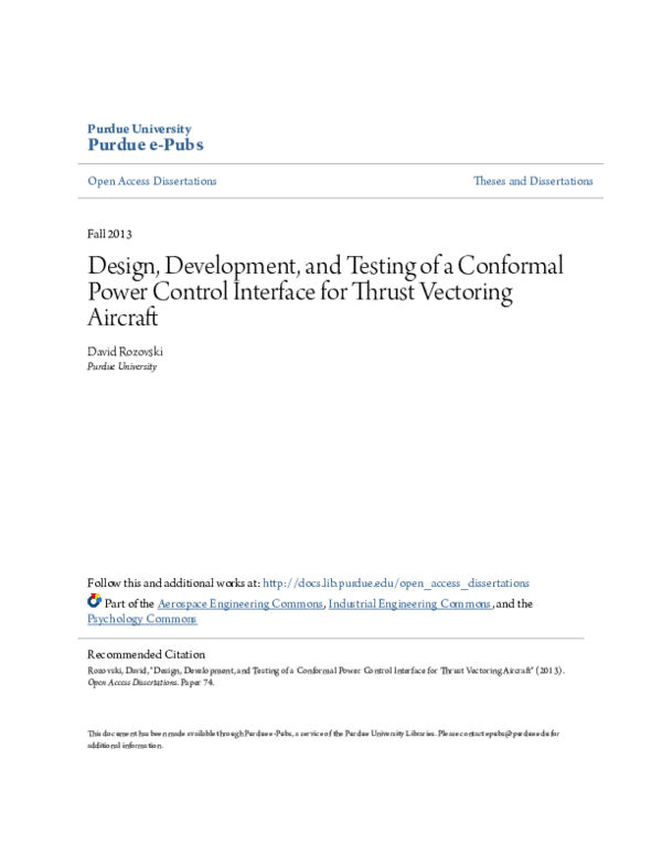 (PDF) Design, Development, and Testing of a Conformal Power Control ...