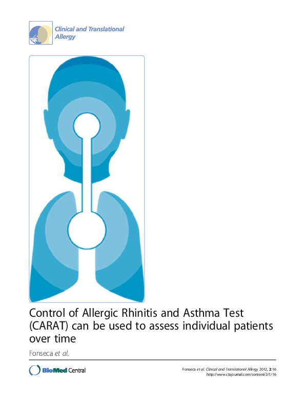 (PDF) Control of Allergic Rhinitis and Asthma Test (CARAT ...