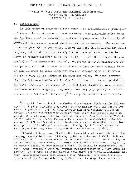 (PDF) The perfect stem in Chi-mwi:ni and global rules | Charles ...