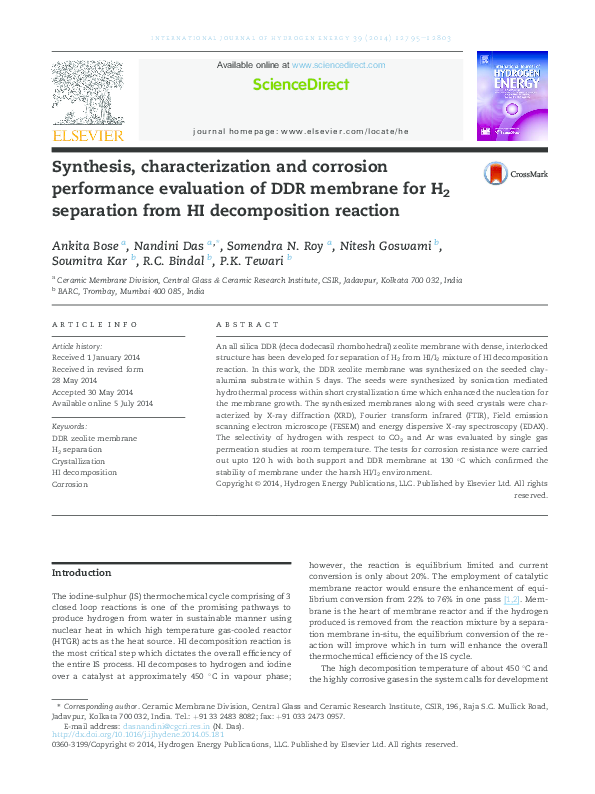 (PDF) Synthesis, characterization and corrosion performance evaluation ...