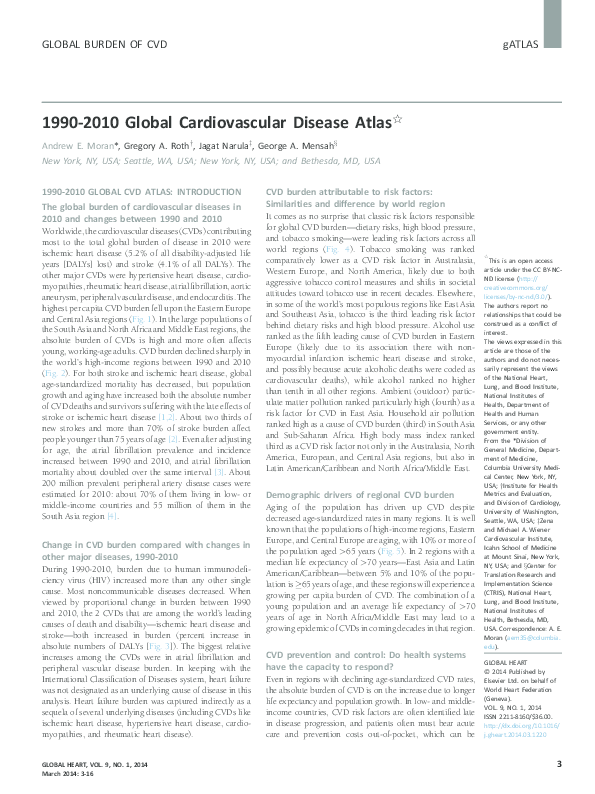 (PDF) 1990-2010 global cardiovascular disease atlas