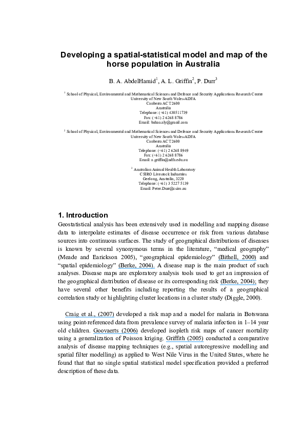(PDF) Developing a spatial-statistical model and map of historical malaria prevalence in ...