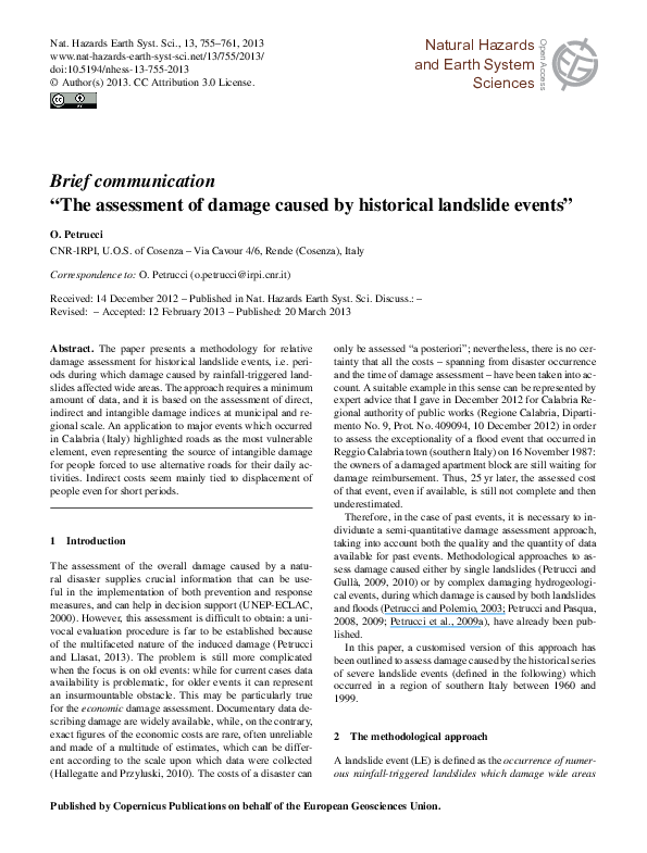 (PDF) Brief communication