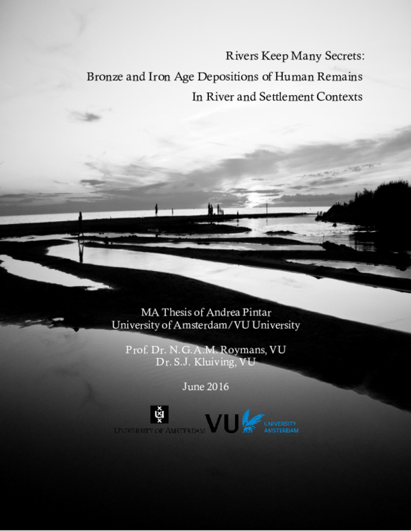 (PDF) Rivers Keep Many Secrets: Bronze and Iron Age Depositions of ...