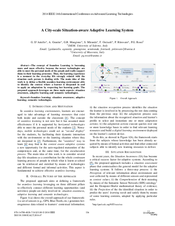 (PDF) A City-Scale Situation-Aware Adaptive Learning System