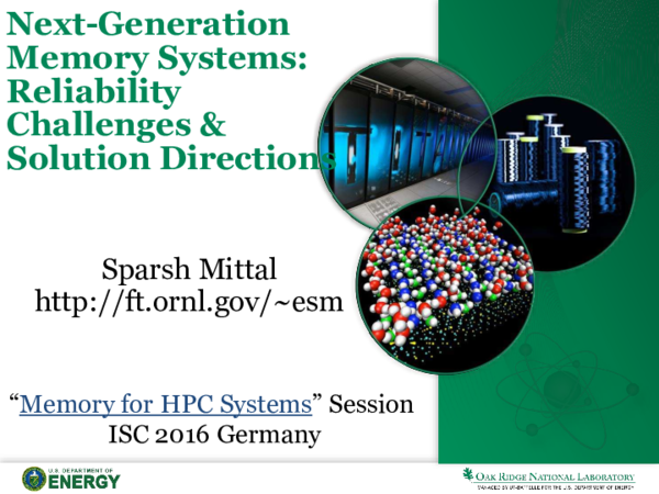 (PDF) PPT for Next-Generation Memory Systems: Reliability Challenges ...