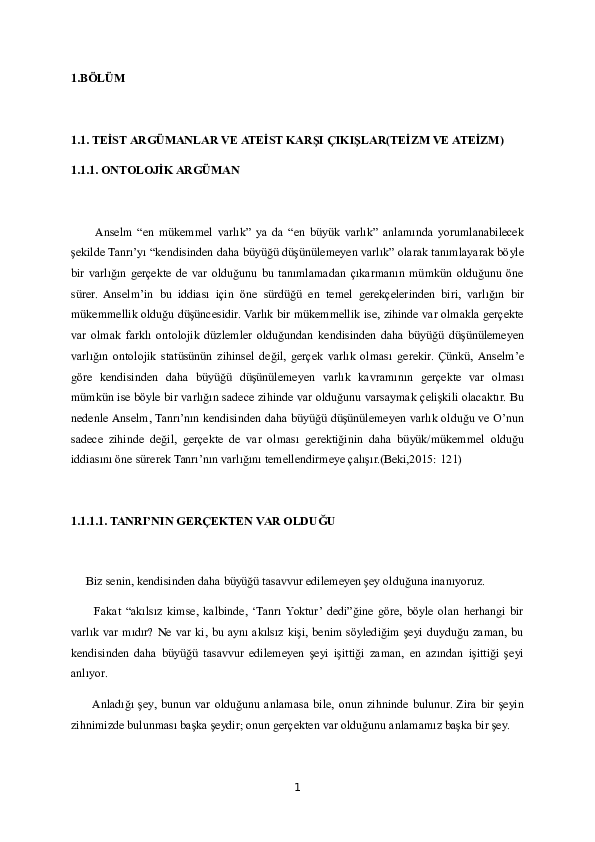 (DOC) TEİZM, ATEİZM VE İNANÇ SORUNU.docx