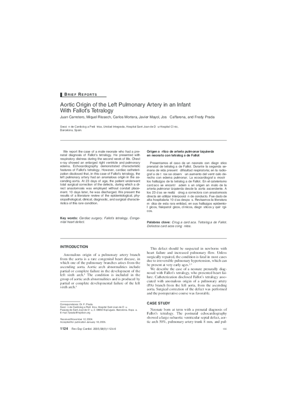 (PDF) Congenital Pulmonary Steal Phenomenon Associated with Tetralogy of Fallot, Right Aortic ...