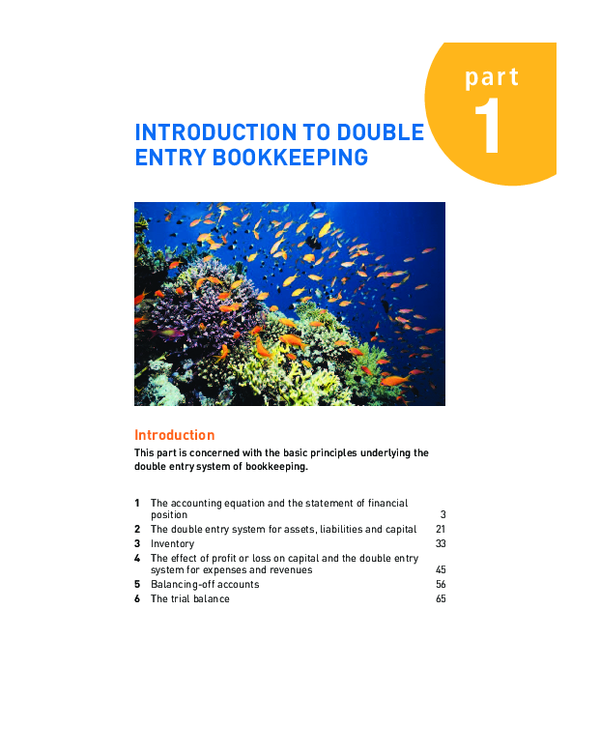 (PDF) INTRODUCTION TO DOUBLE ENTRY BOOKKEEPING