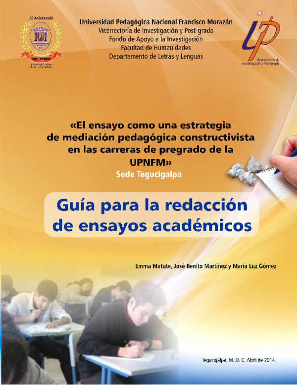 (PDF) Guia para la redaccion de ensayos academicos