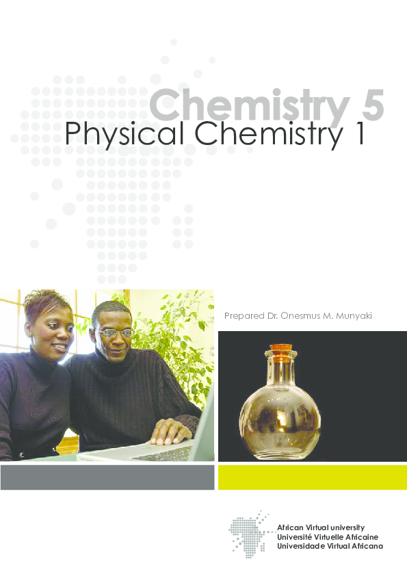 (PDF) Physical Chemistry 1 Chemistry 5