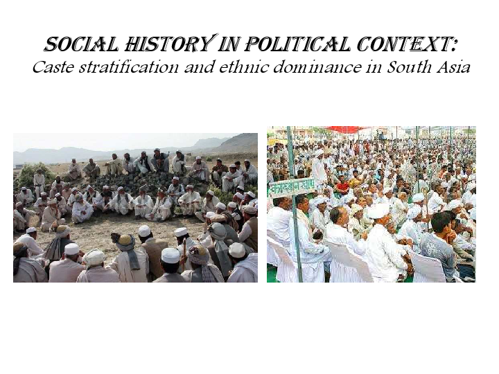 (PDF) Caste stratification and ethnic dominance in South Asia: pdf of ...