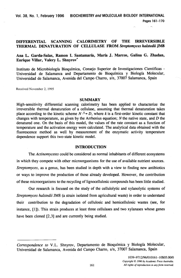 (PDF) Differential scanning calorimetry of the irreversible ...