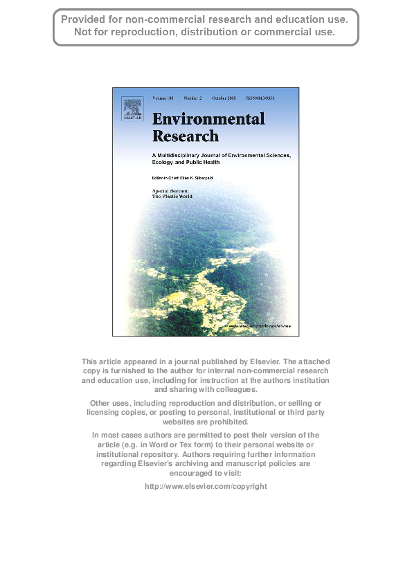 (PDF) The joint effect of polycyclic aromatic hydrocarbons on fish behavior