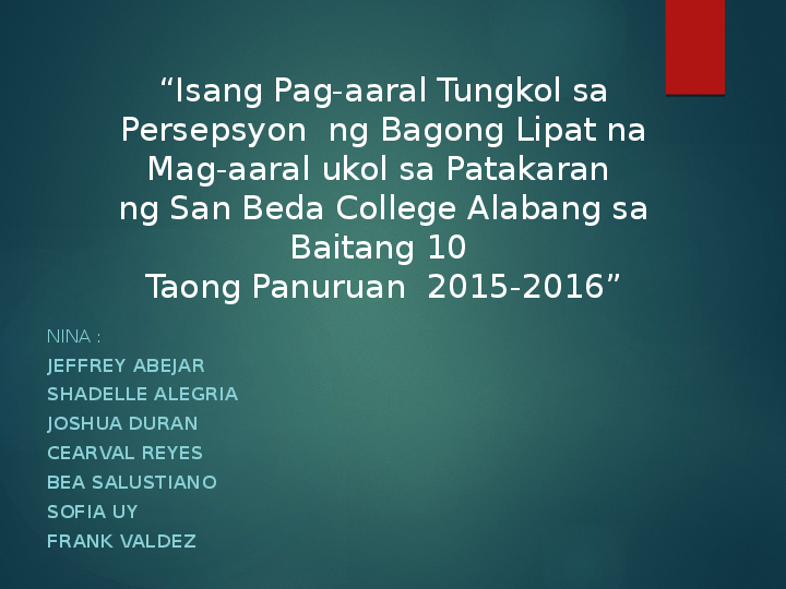 (PPT) FINAL THESIS PRESENTATION