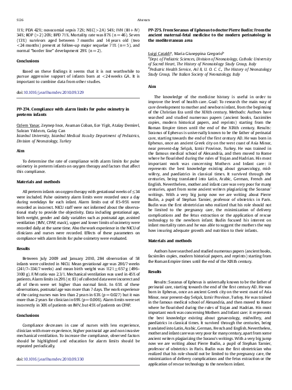 (PDF) PP-274. Compliance with alarm limits for pulse oximetry in ...
