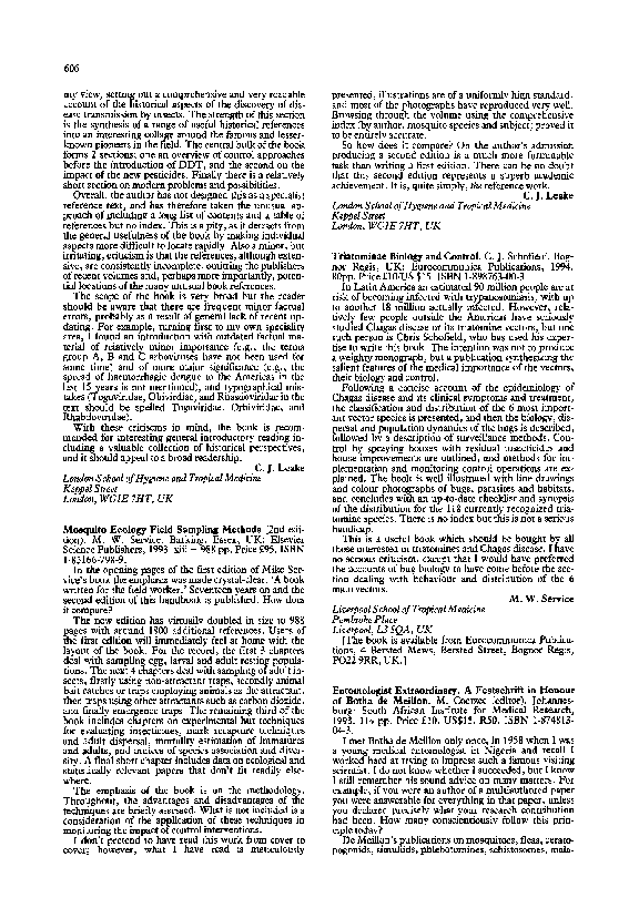 Pdf Mosquito Ecology Field Sampling Methods 8042