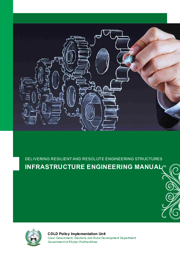 (PDF) INFRASTRUCTURE ENGINEERING MANUAL CDLD Policy Implementation Unit ...